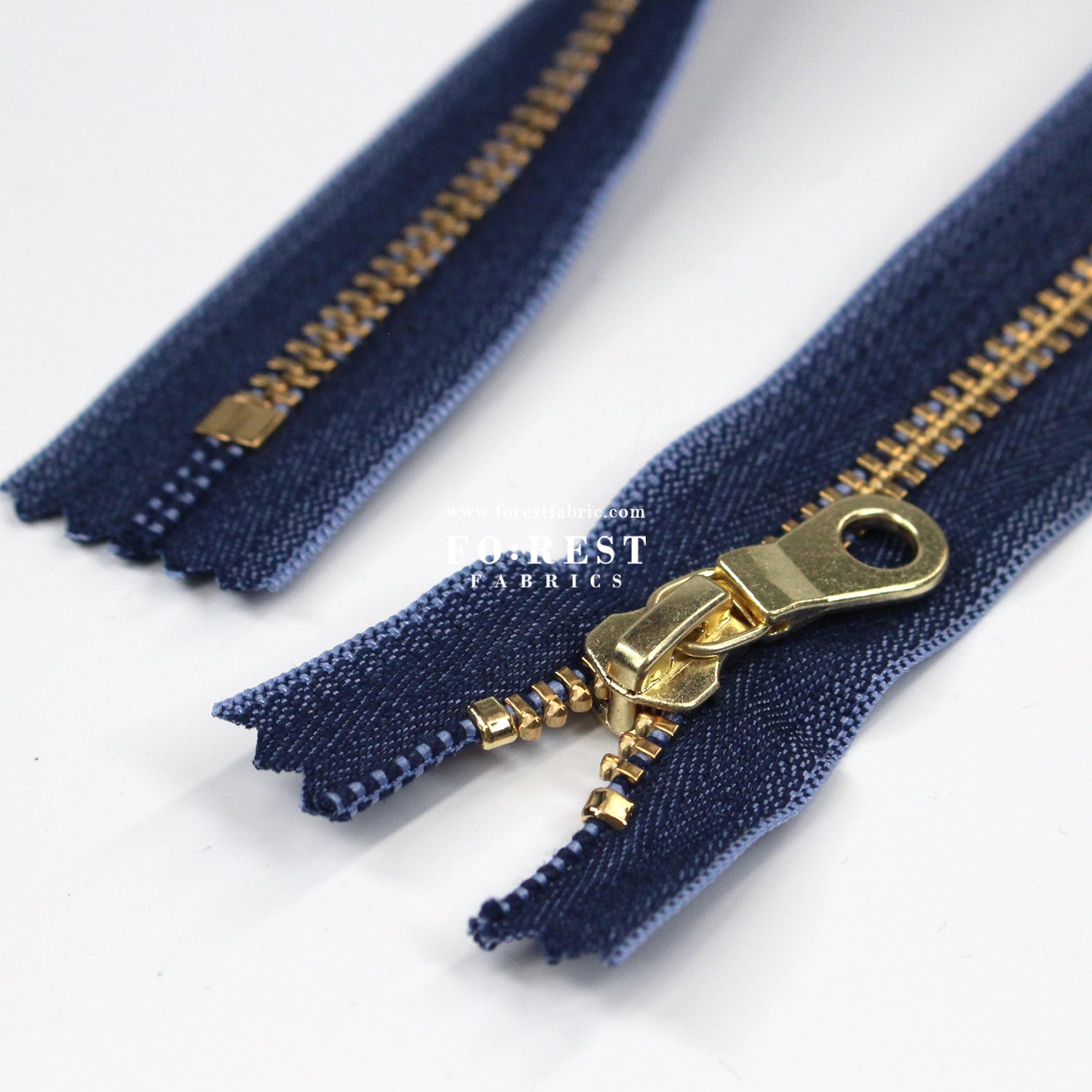 YKK40cm Denim Zippers – FO:REST Fabric 布恩堂