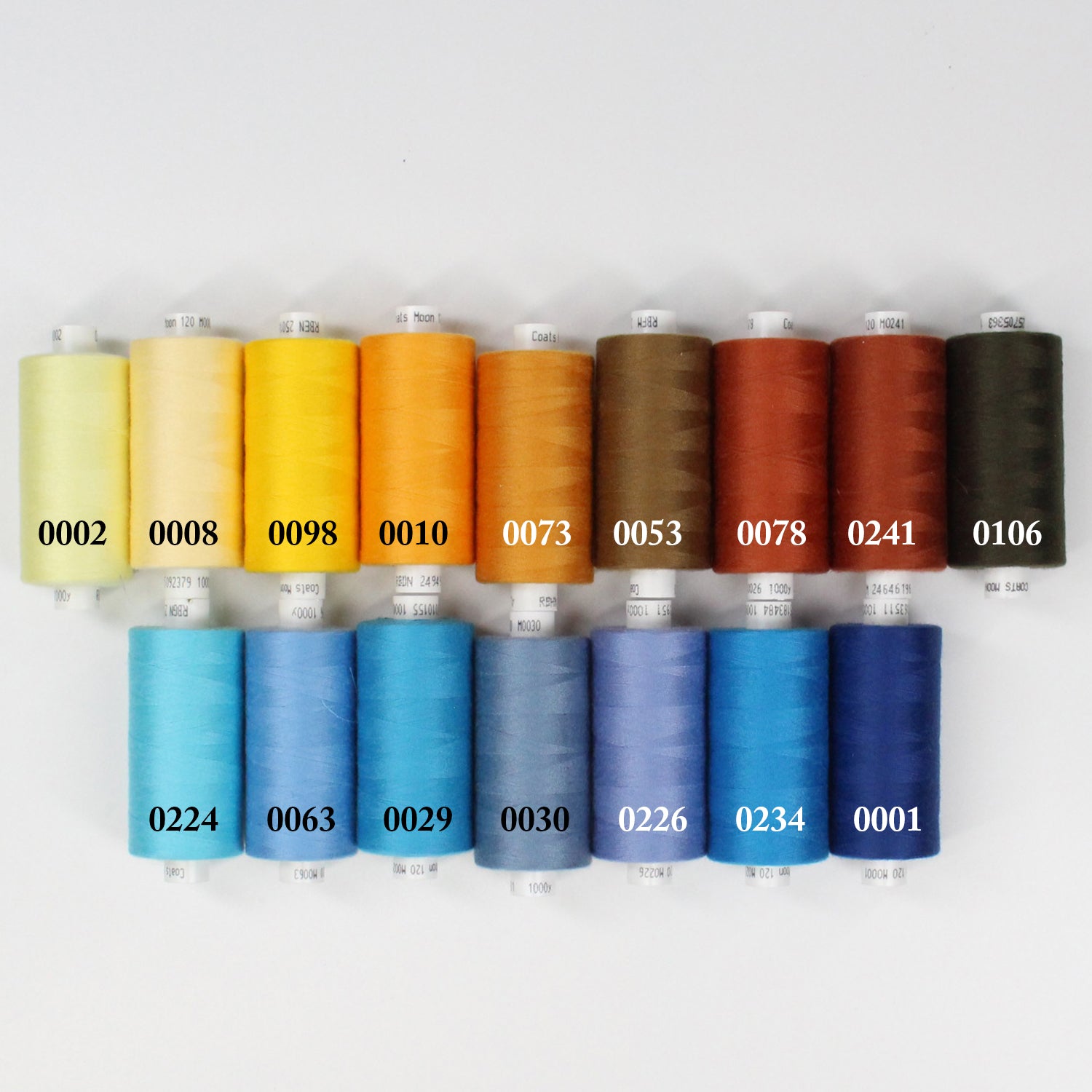 1000yds Coats Polyester Sewing Thread 車縫線 3 – FO:REST Fabric 布恩堂